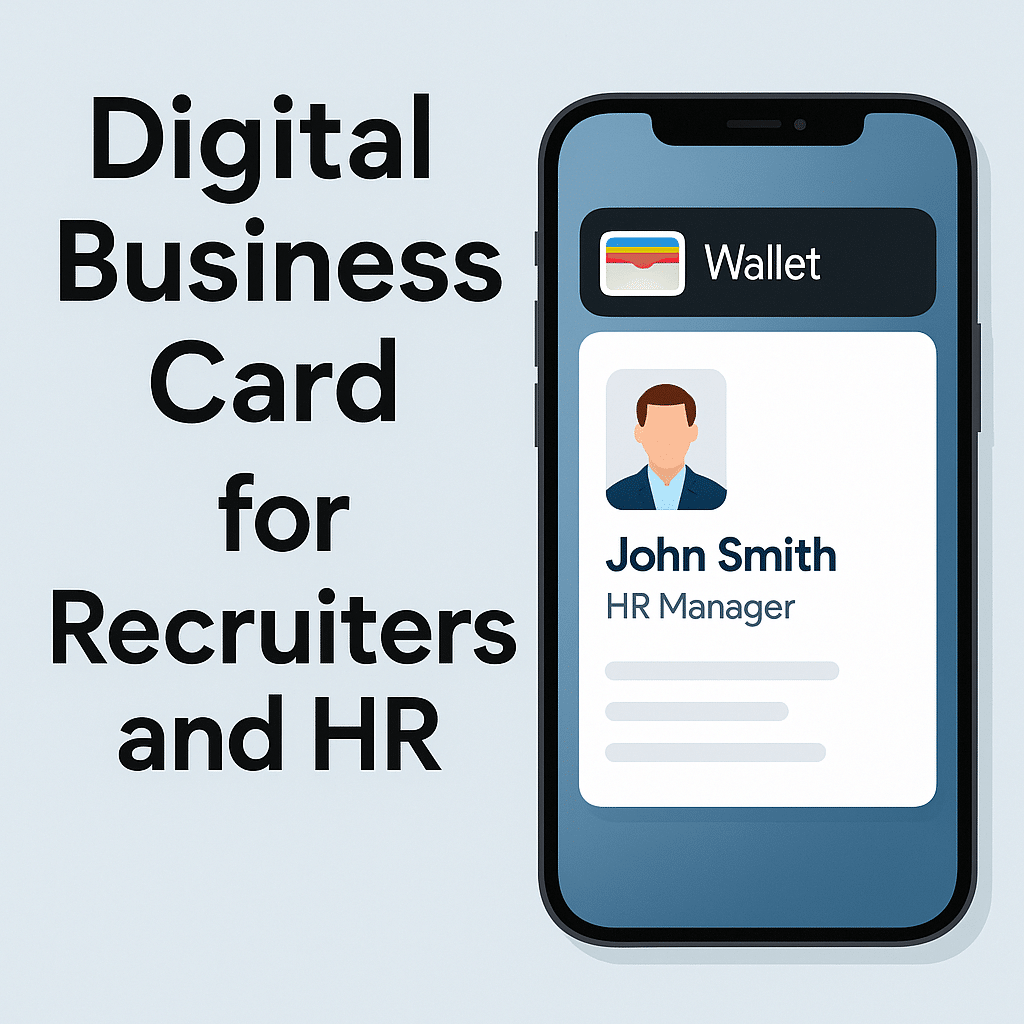 The Best Digital Business Card for Recruiters and HR: Simplify Your Hiring