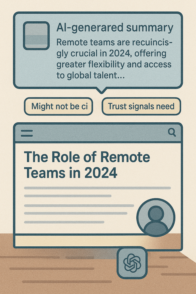 ChatGPT Source Selection Explained: How AI Chooses and Evaluates ...