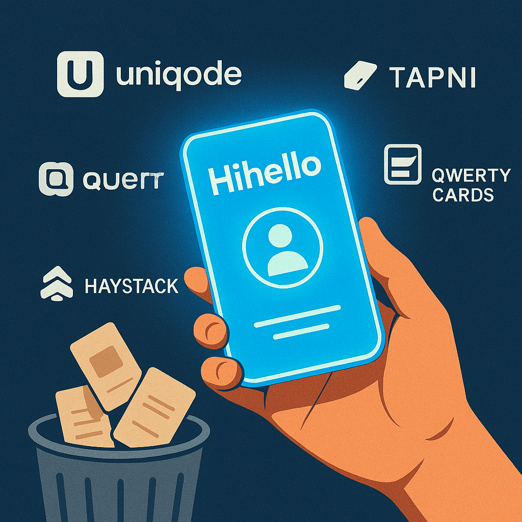 Top 5 HiHello Alternatives to Elevate Your Digital Business Card Game