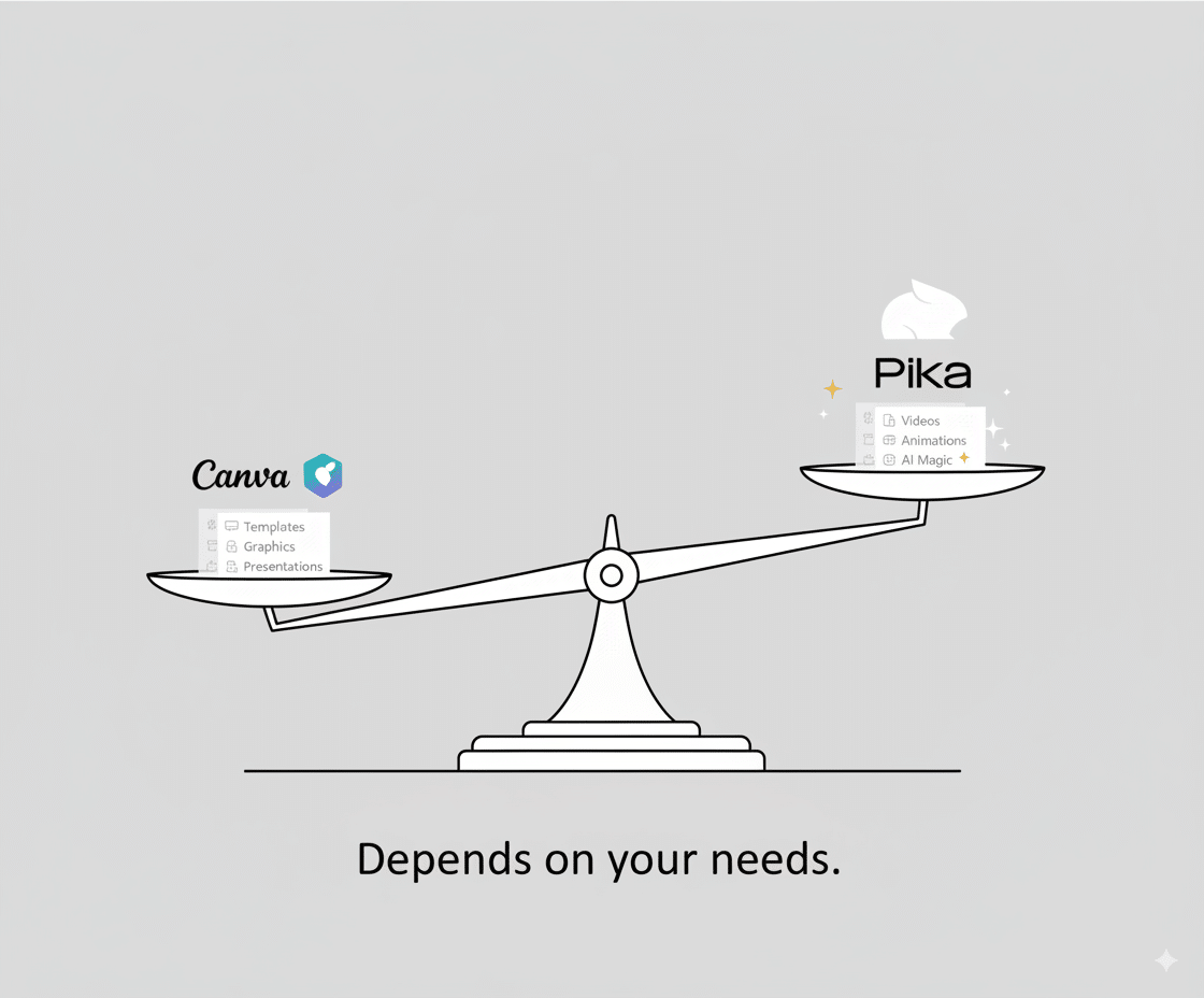 Pika vs Canva: Which Tool Offers Better Design Flexibility in 2025?
