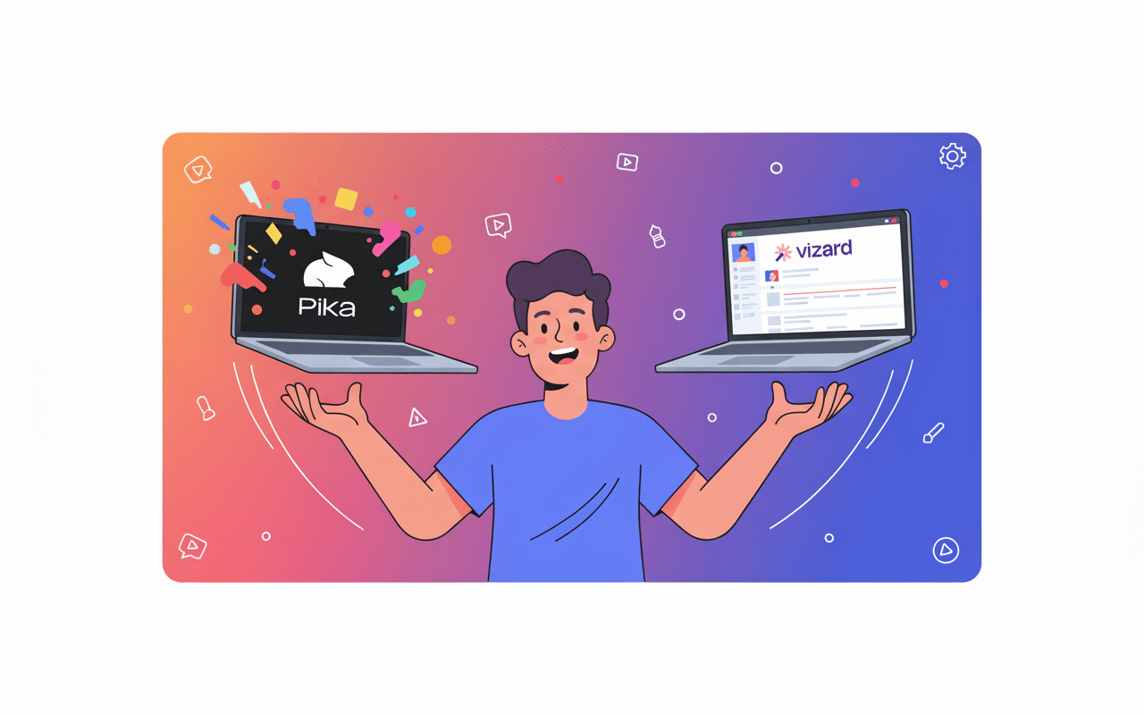 Pika vs Vizard: A 2025 Comprehensive Comparison for Your Video Strategy